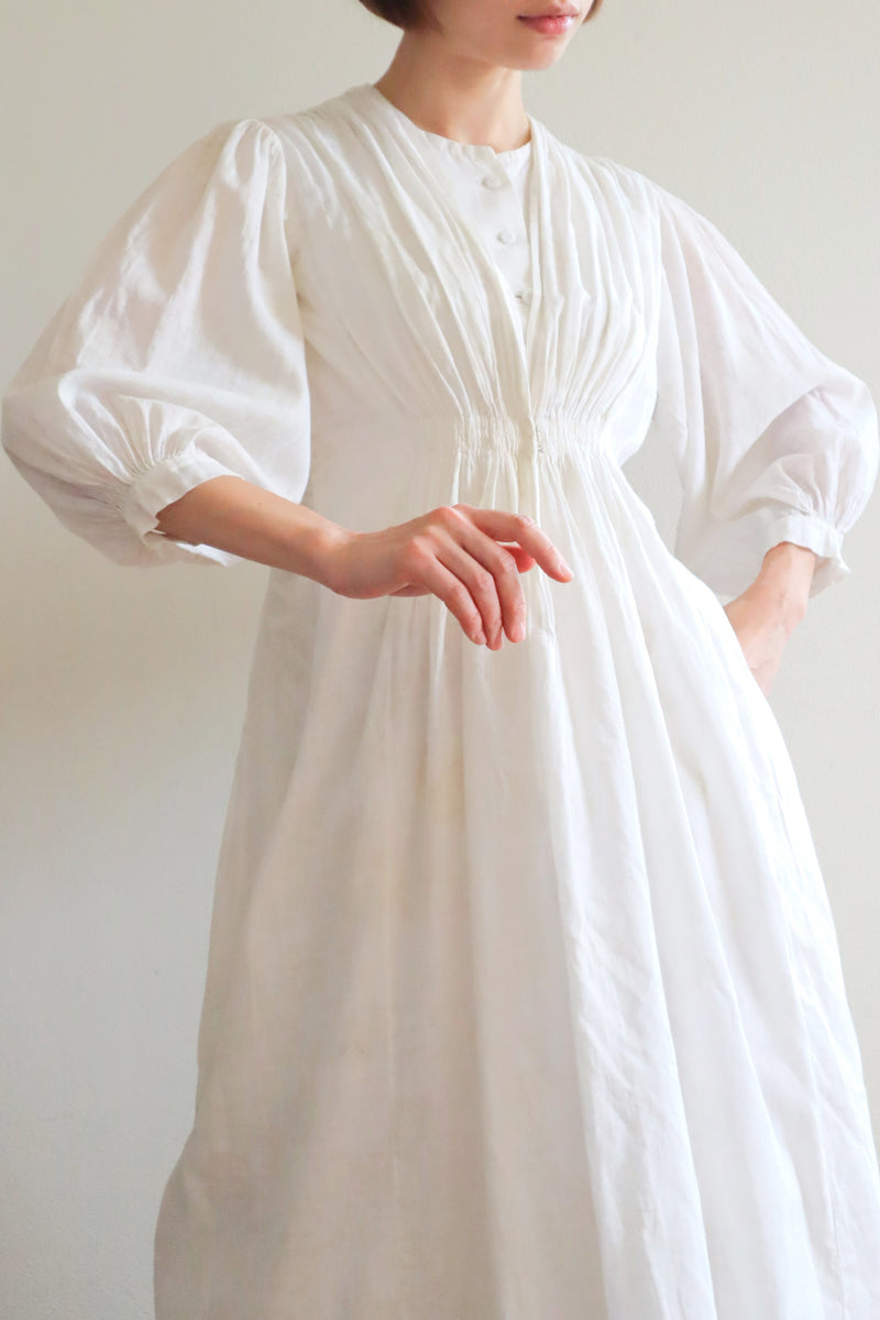 1870s Victorian Wrapper Dress – makky