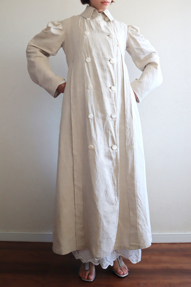 1900s Linen Duster Coat – makky