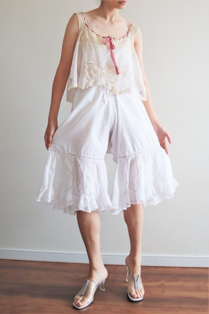 Late 1800s French All Hand Sewn Bloomer Pants – makky